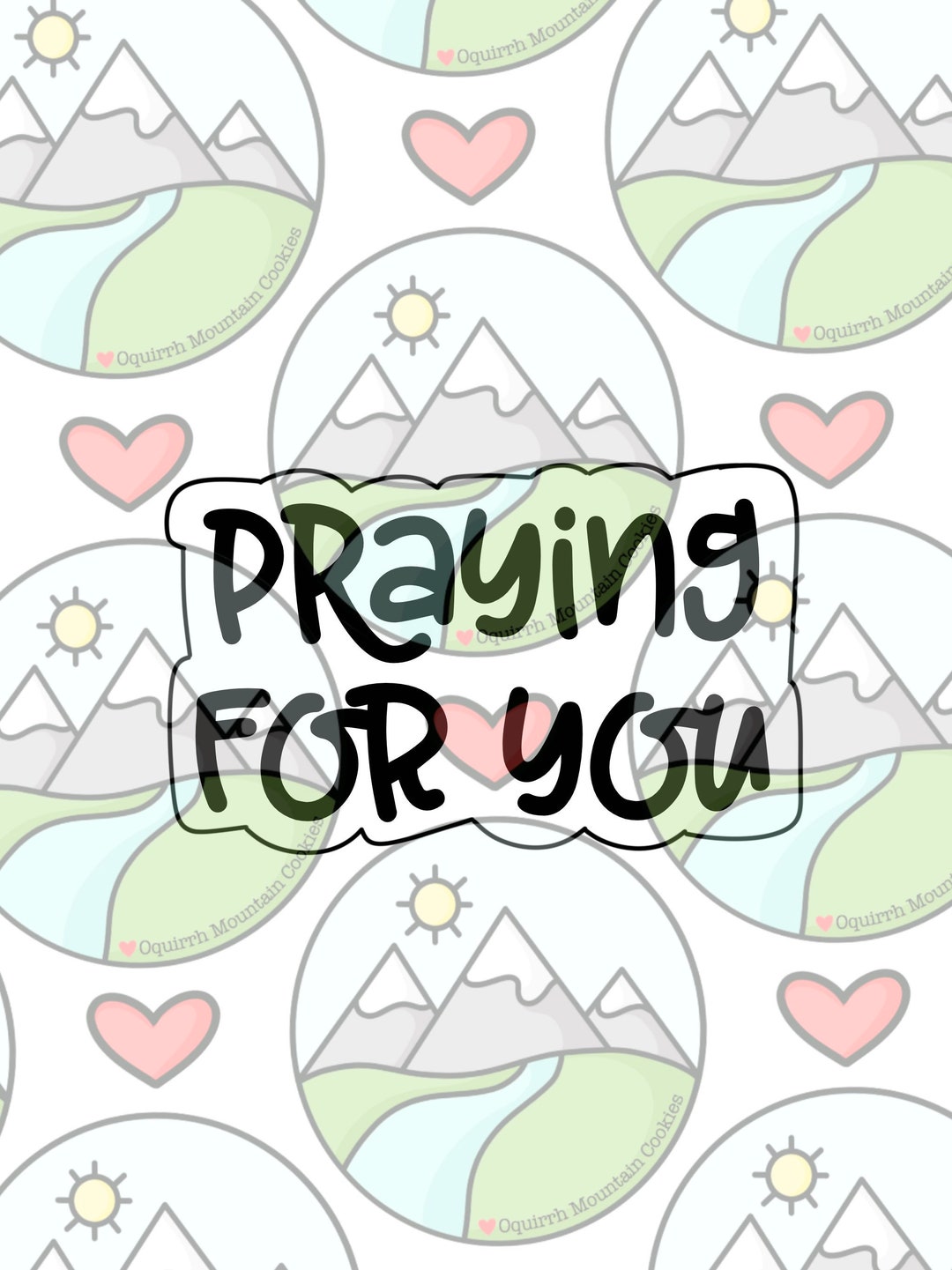 Praying for You Cookie Cutter - Etsy