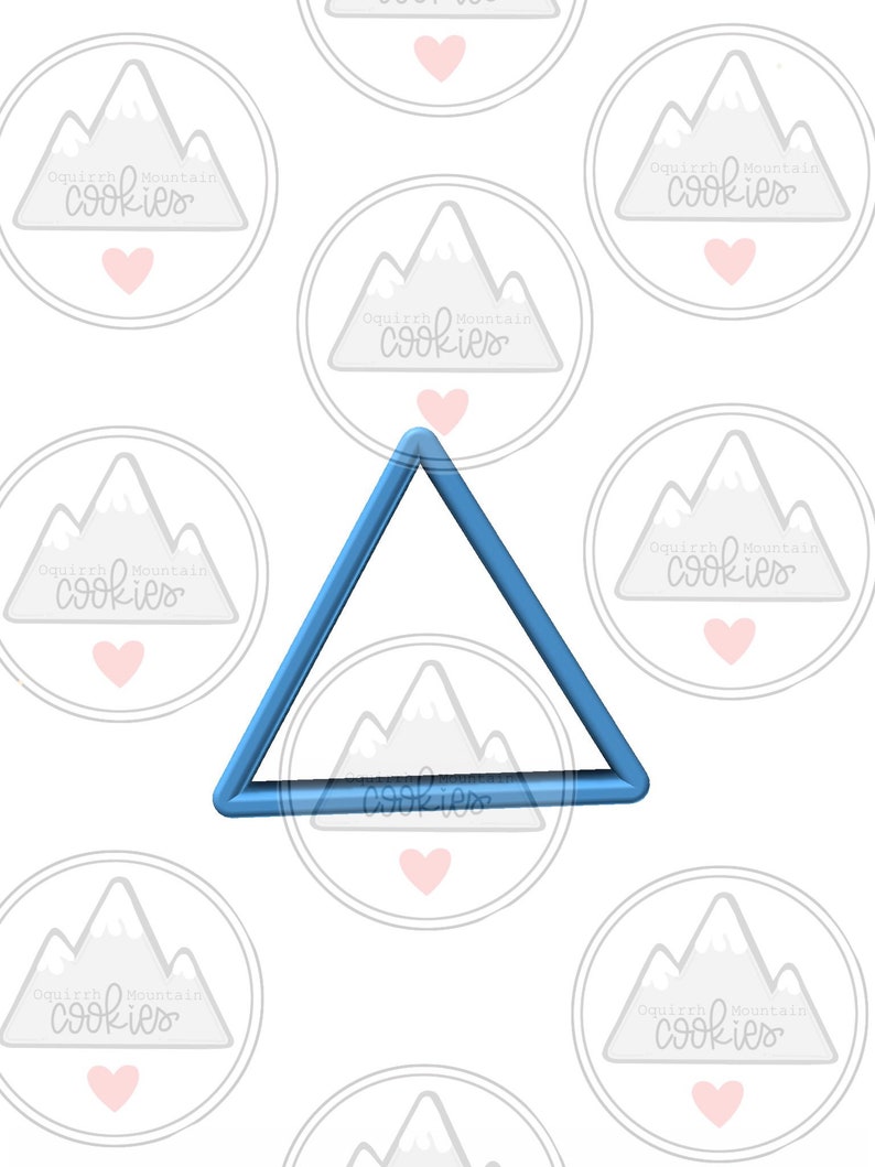 Triangle Cookie Cutter - Etsy
