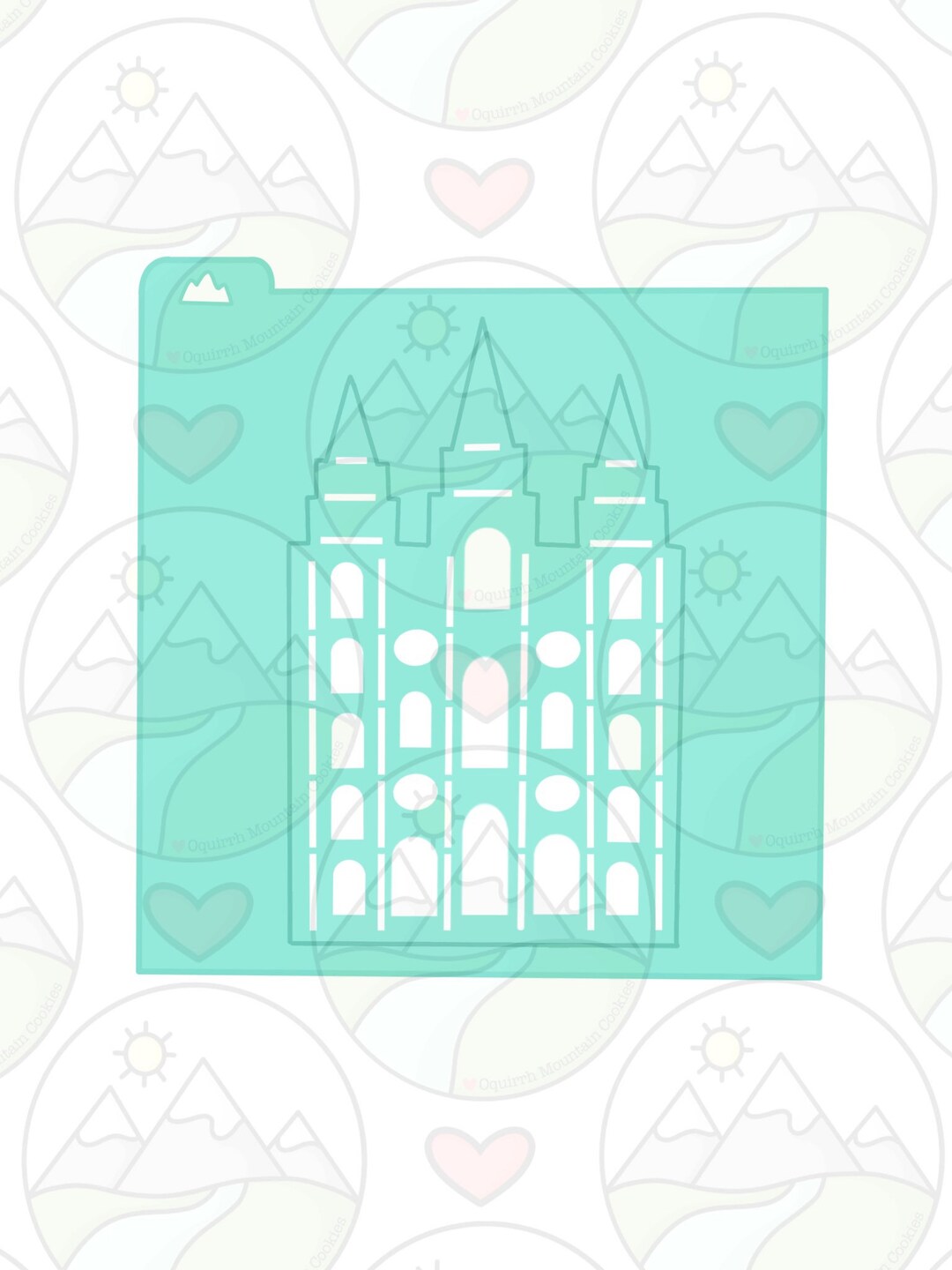 Temple Stencil - Etsy