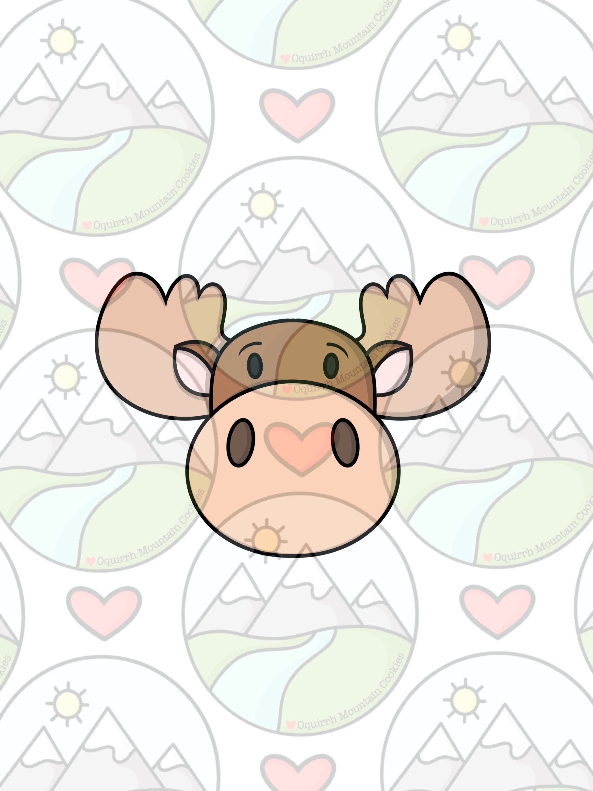 Moose Cookie Cutter - Etsy