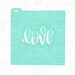 Love Stencil - Etsy