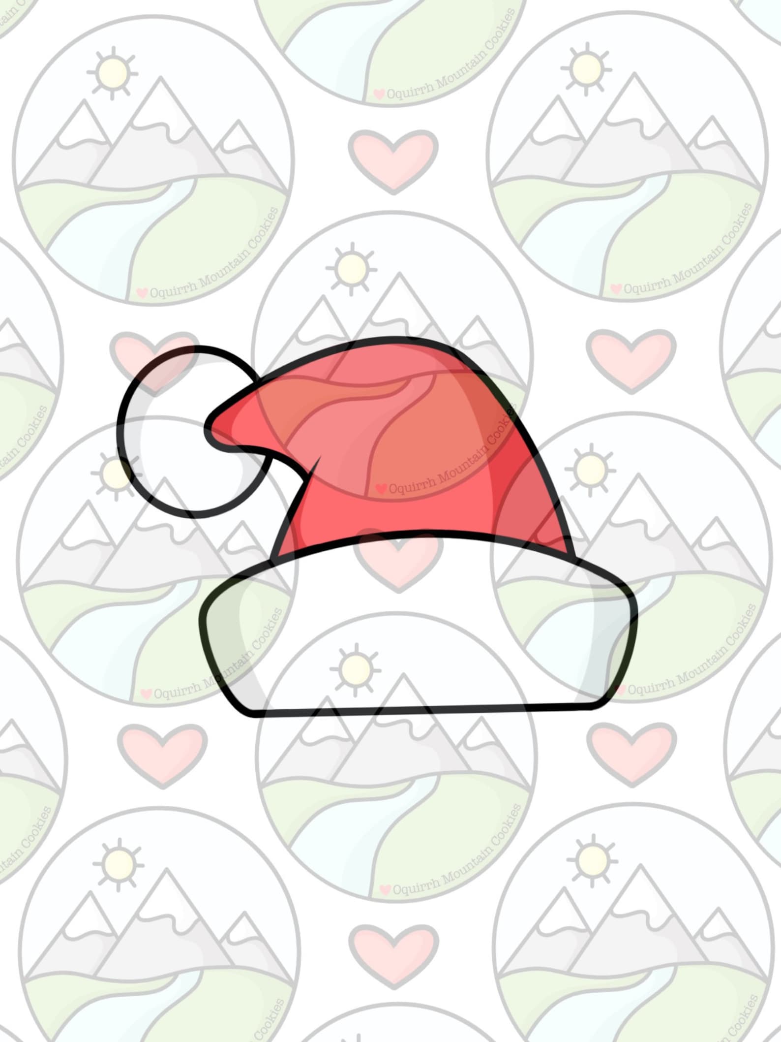 Santa Hat Cookie Cutter | Etsy