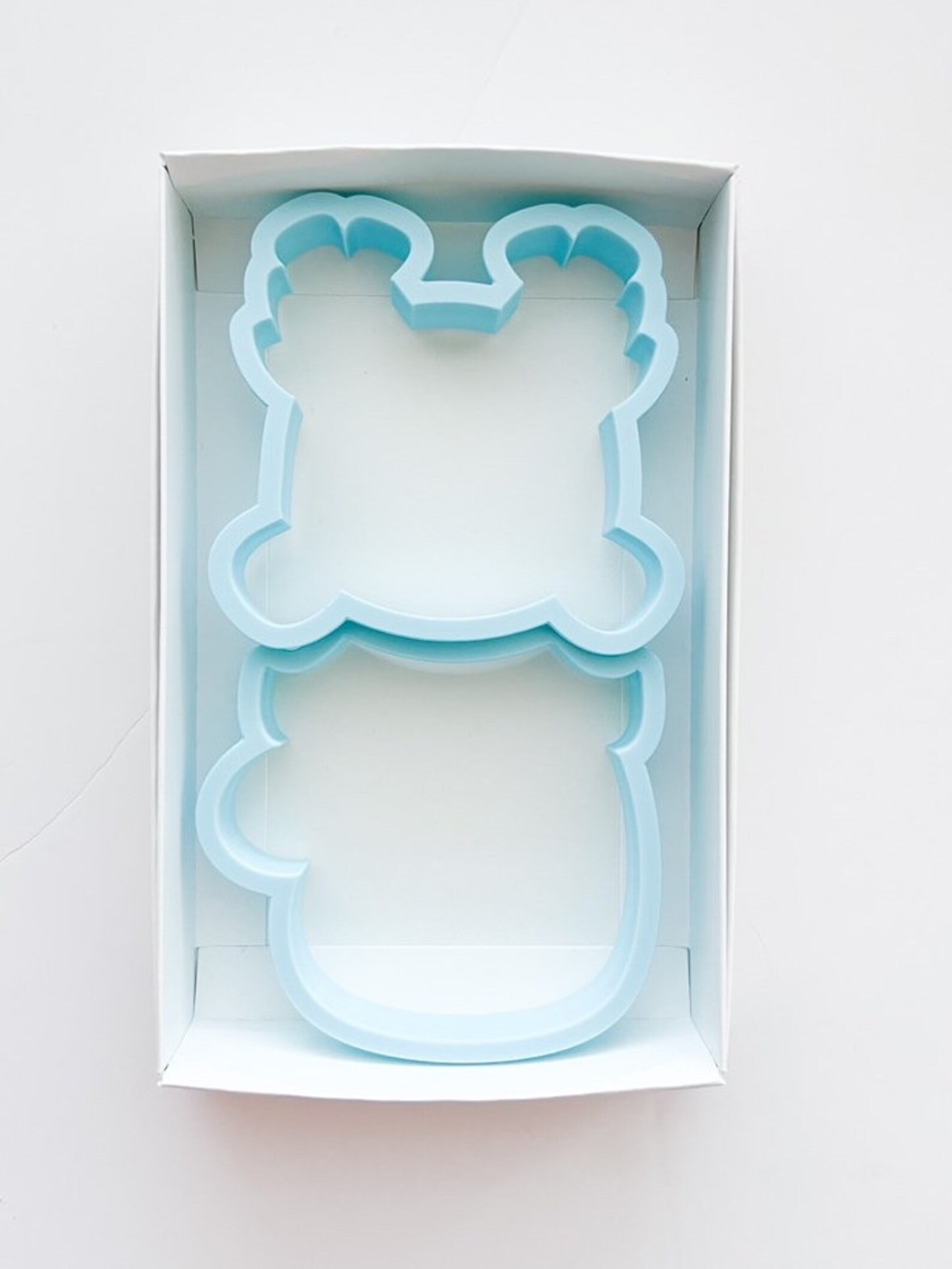 2 Piece Reindeer in Mitten Cookie Cutter Set - Etsy