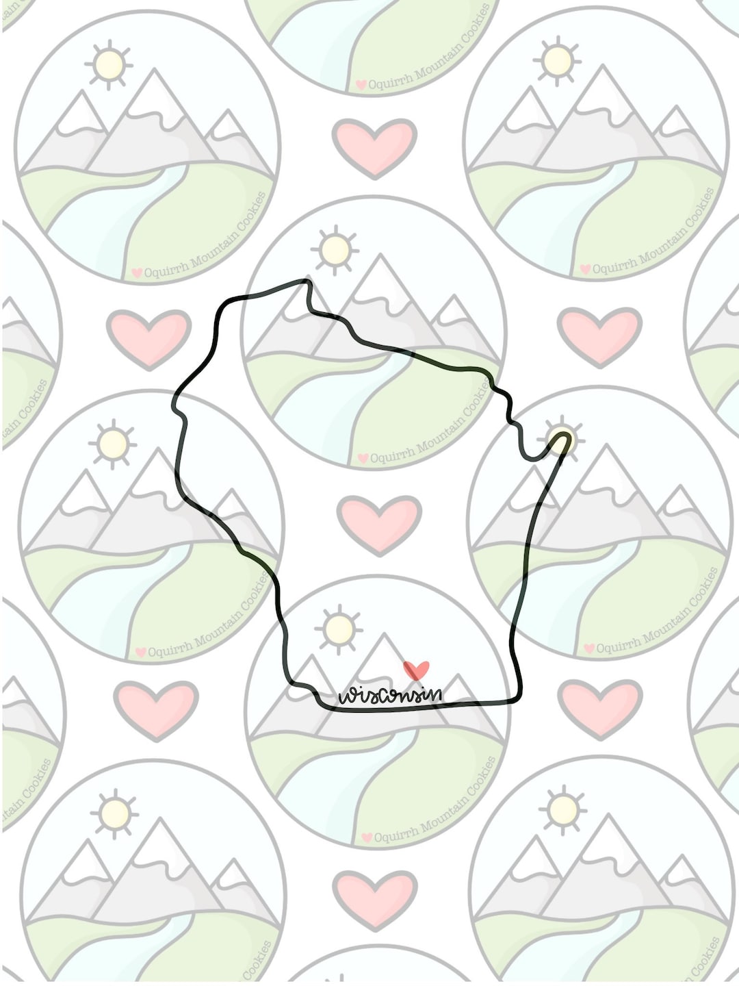 Wisconsin Cookie Cutter - Etsy