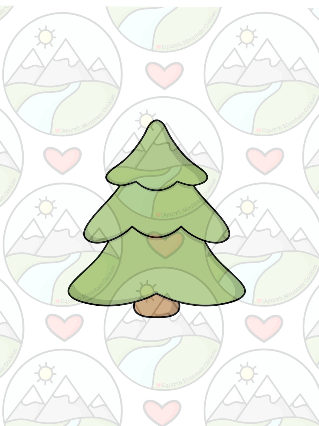 Tree Cookie Cutter - Etsy