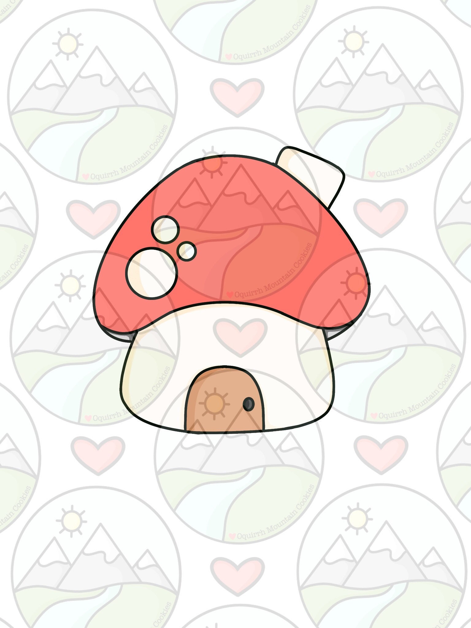 Mushroom House Cookie Cutter - Etsy