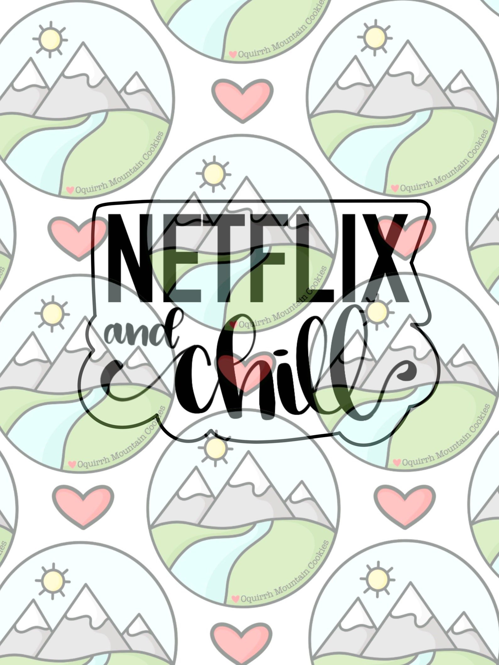 Netflix and Chill Cookie Cutter - Etsy