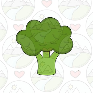 Broccoli Cookie Cutter - Etsy