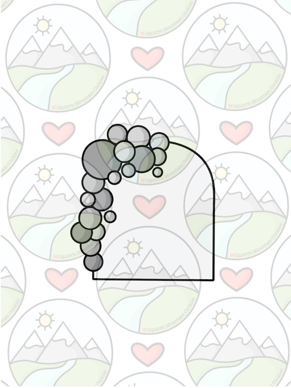 Bubble Arch Cookie Cutter - Etsy