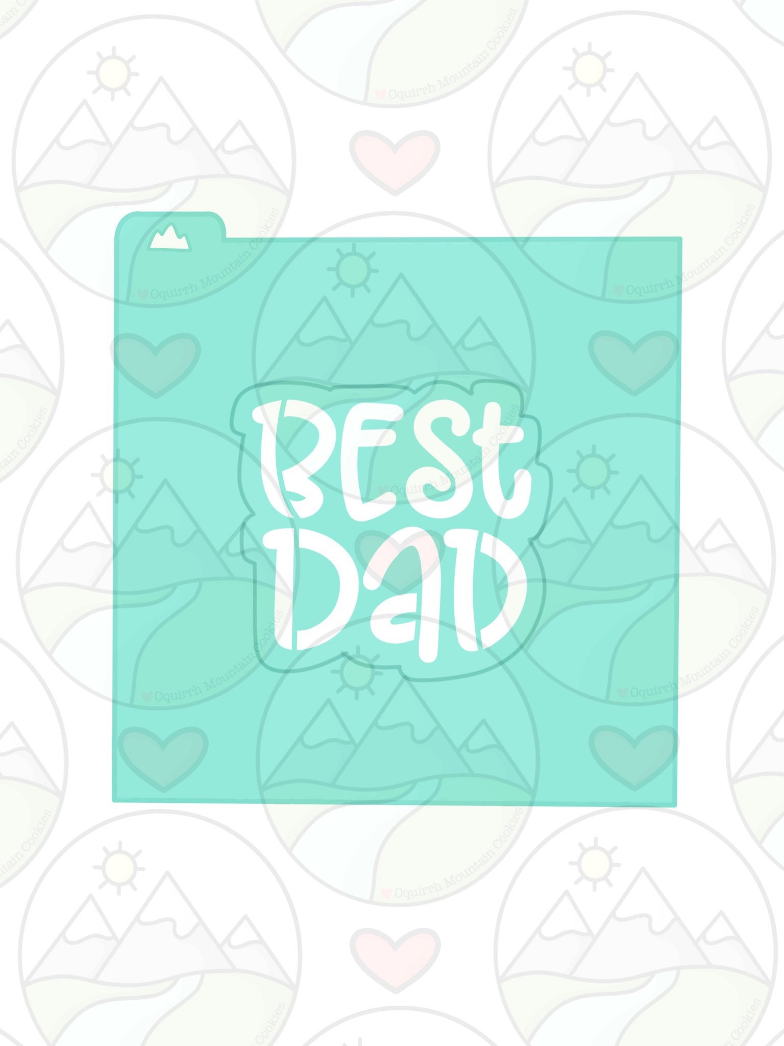 Best Dad Stencil | Etsy