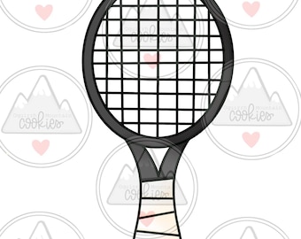 Tennis Racket Cookie Cutter - Etsy