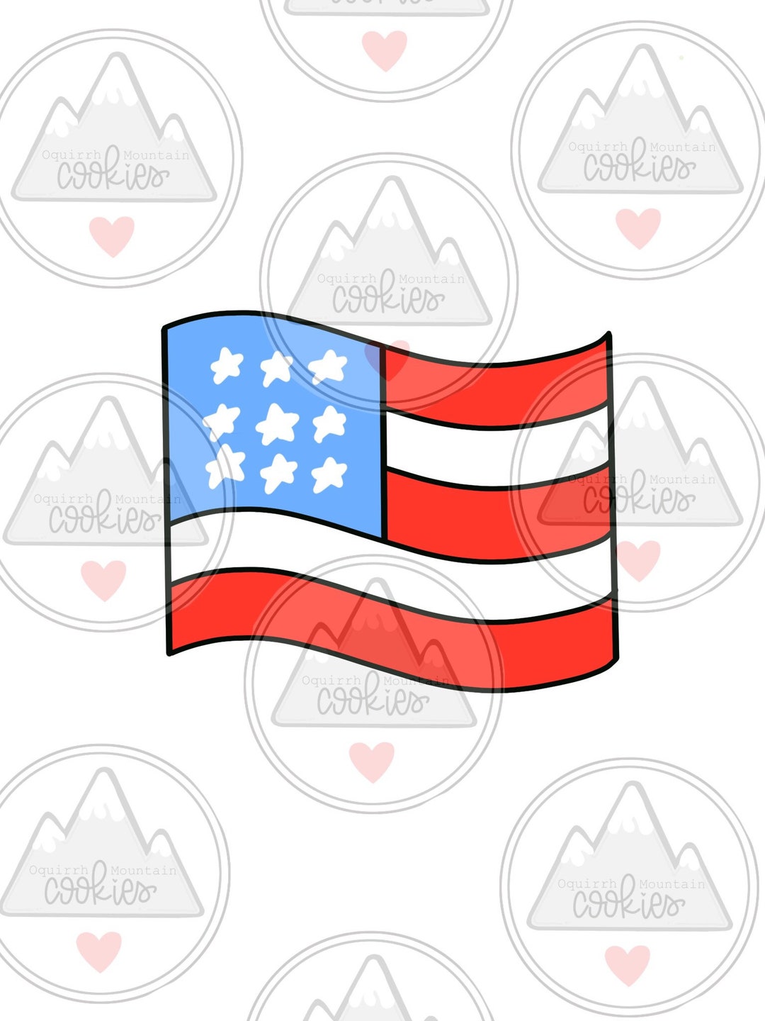 Flag Cookie Cutter - Etsy