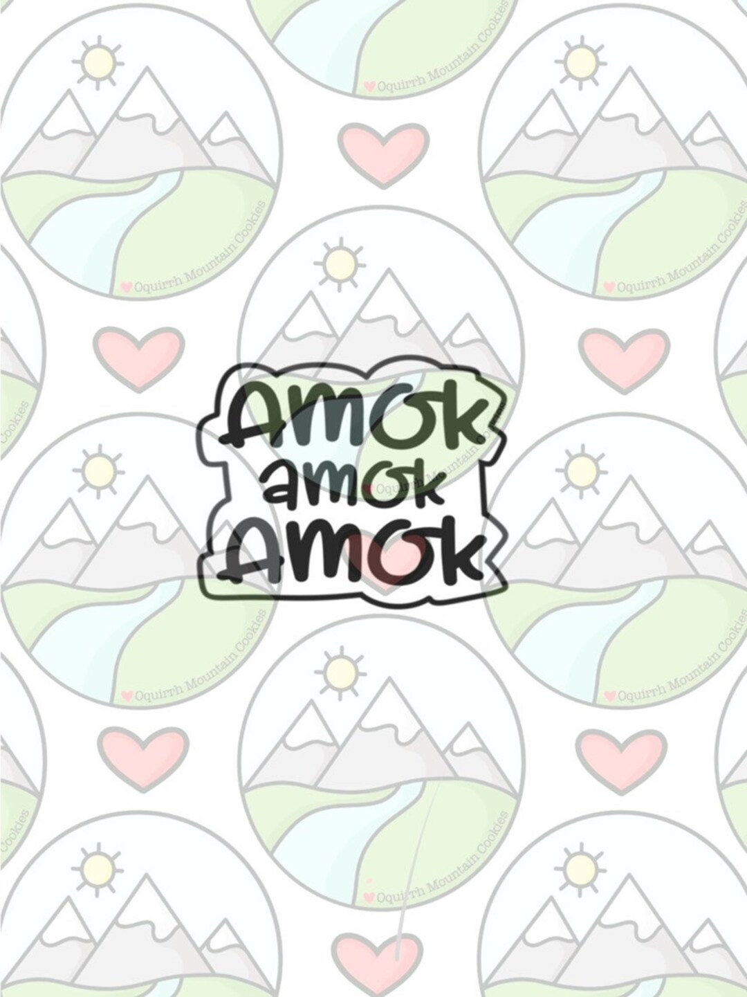 Amok Amok Amok Cookie Cutter - Etsy