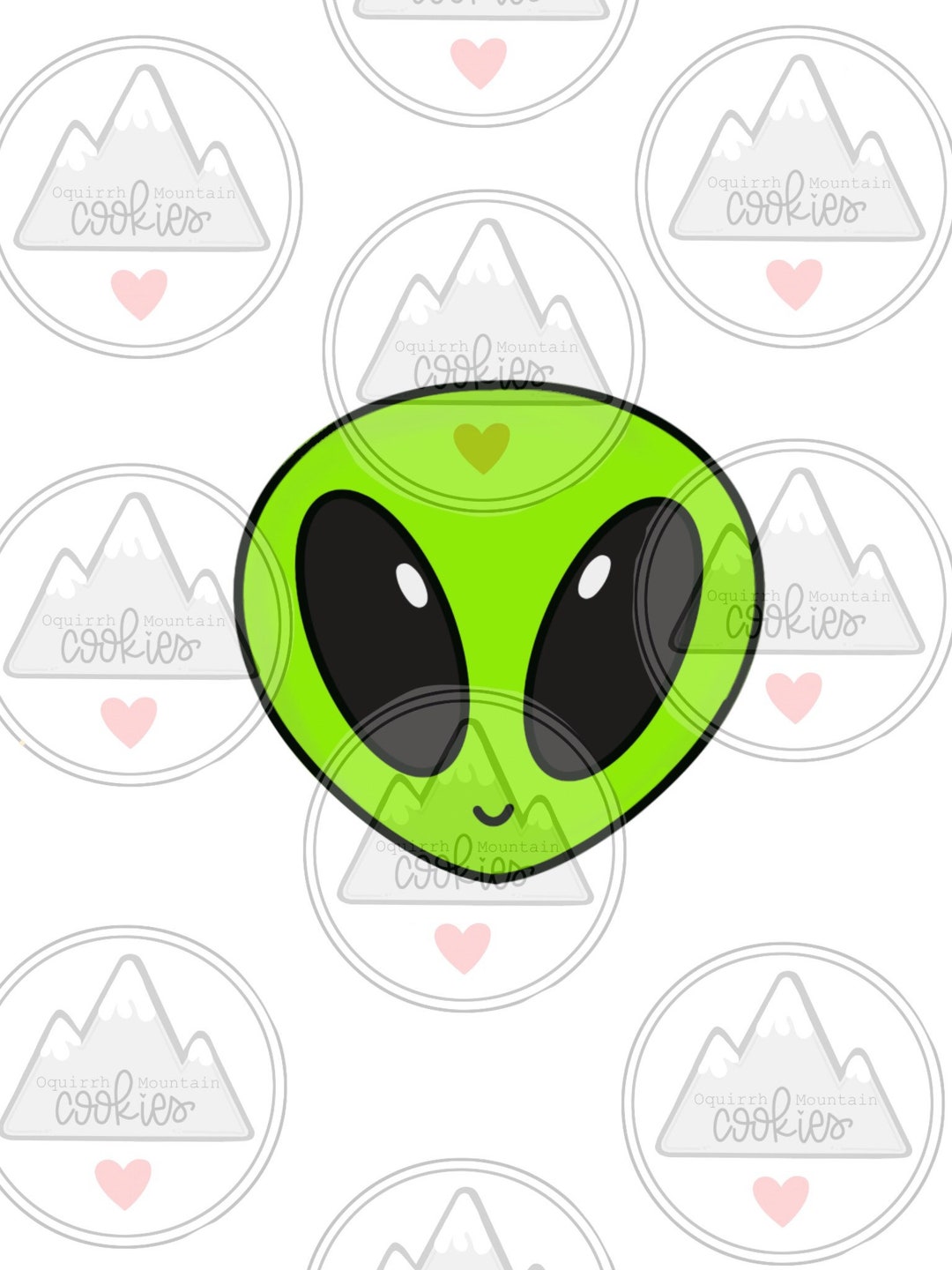 Alien Head Cookie Cutter - Etsy