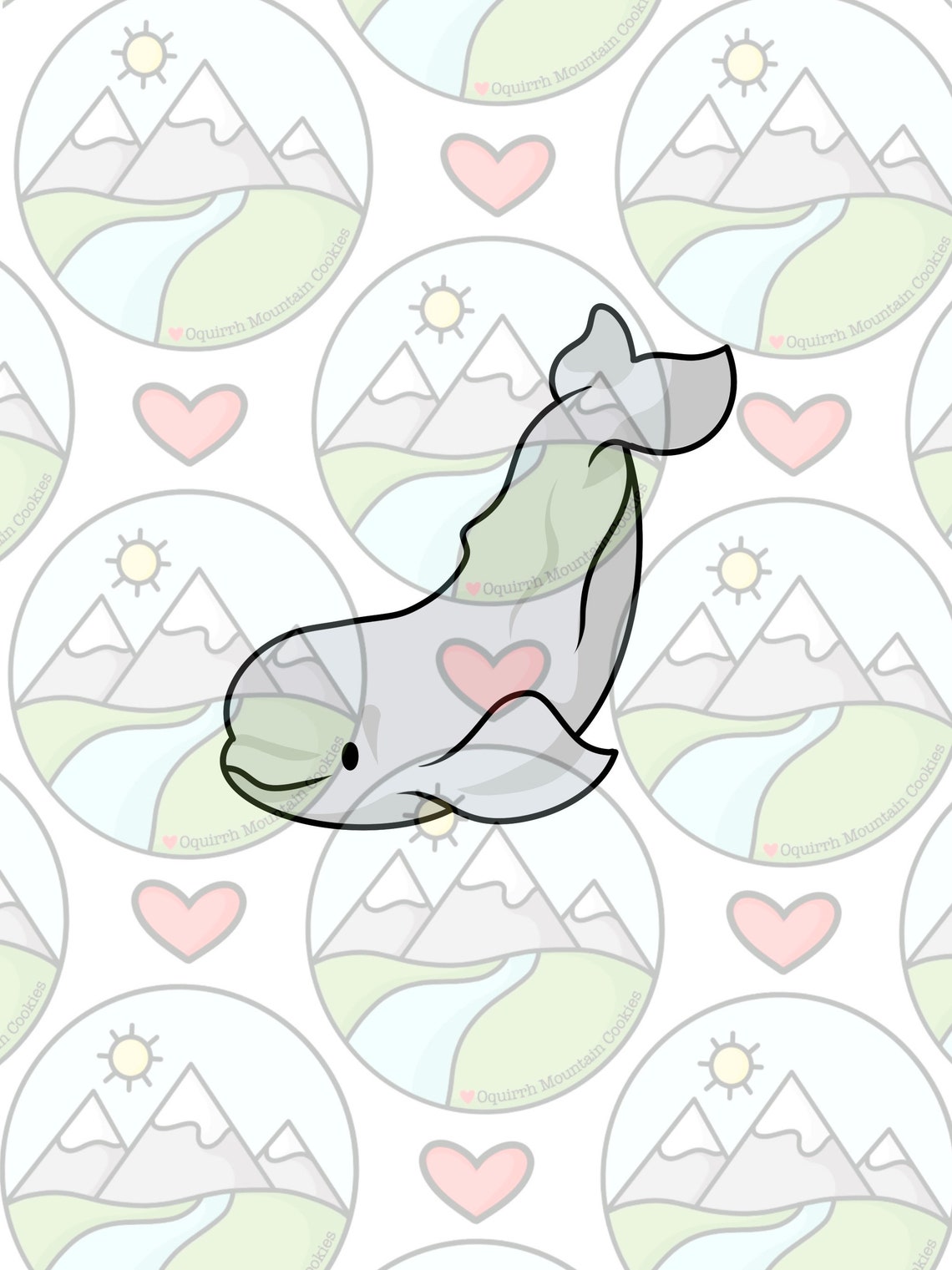 Beluga Whale Cookie Cutter - Etsy