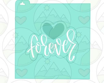 Forever Stencil | Etsy