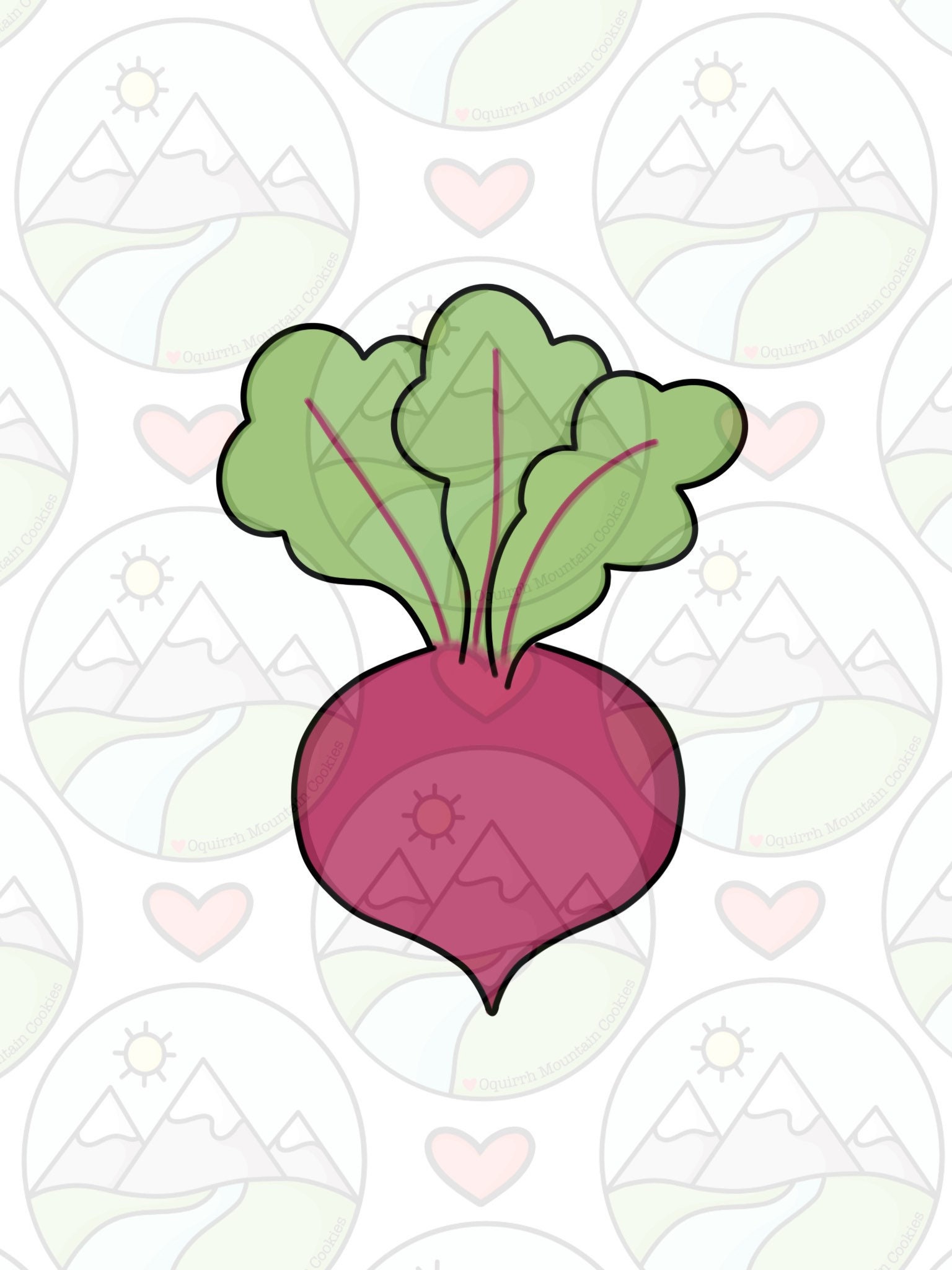 Beet Cookie Cutter - Etsy