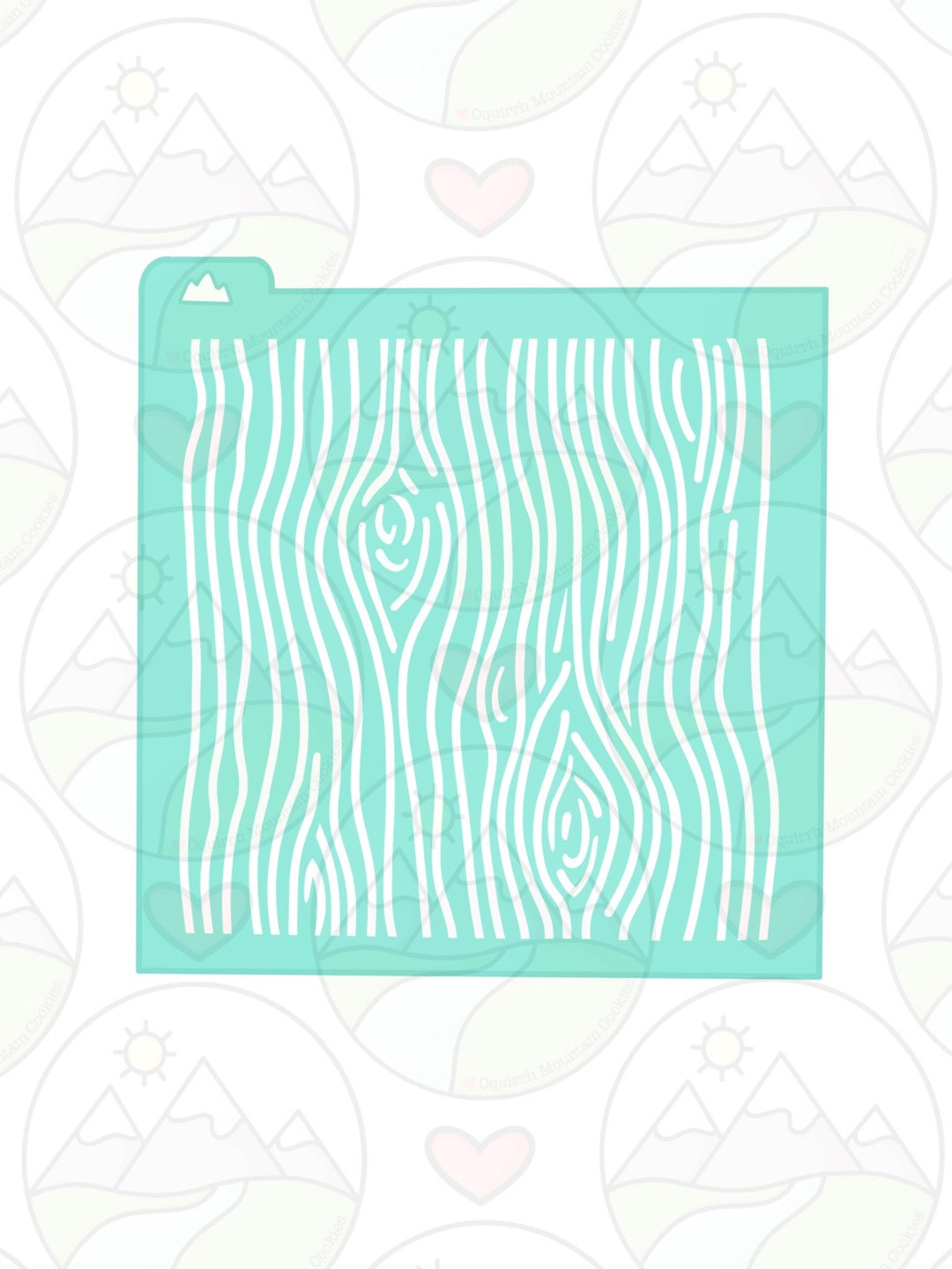 Wood Grain Stencil - Etsy