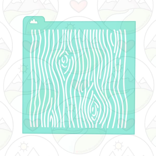 Wood Grain Stencil - Etsy