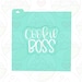 Cookie Boss Stencil - Etsy