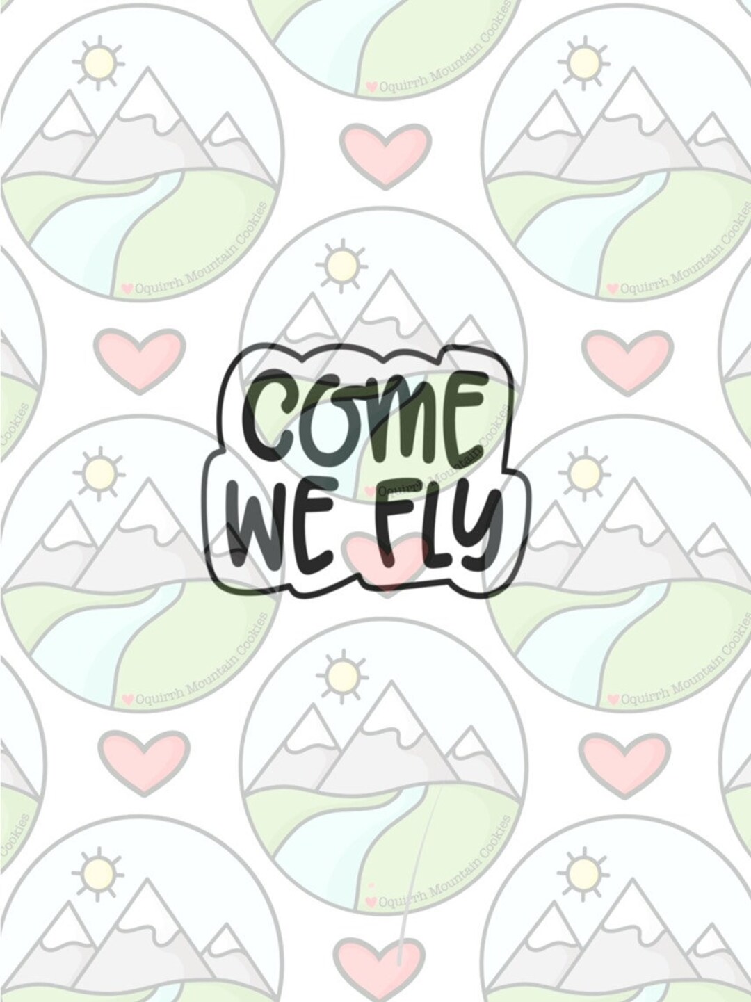 Come We Fly Cookie Cutter - Etsy