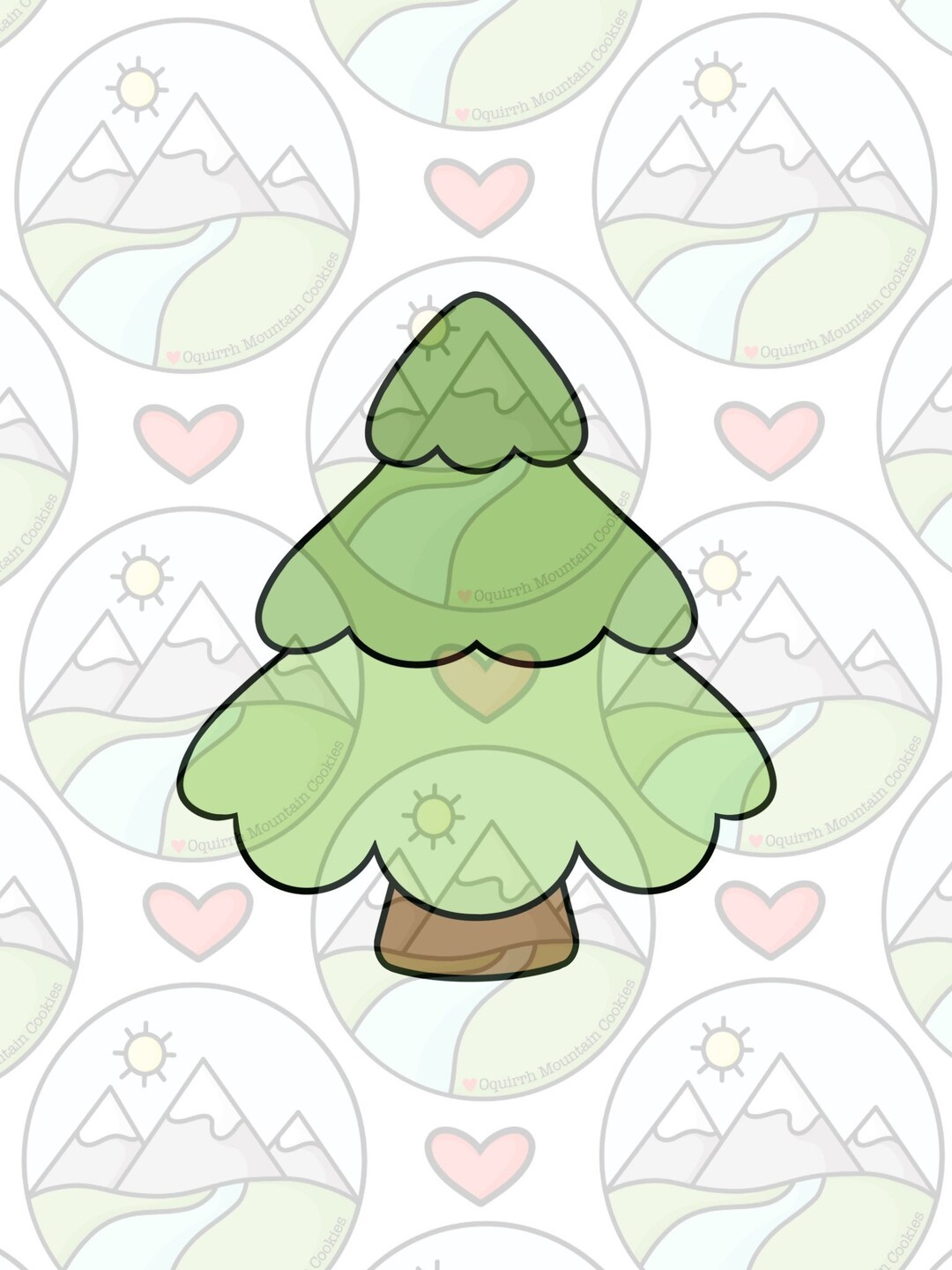 Tree Cookie Cutter - Etsy