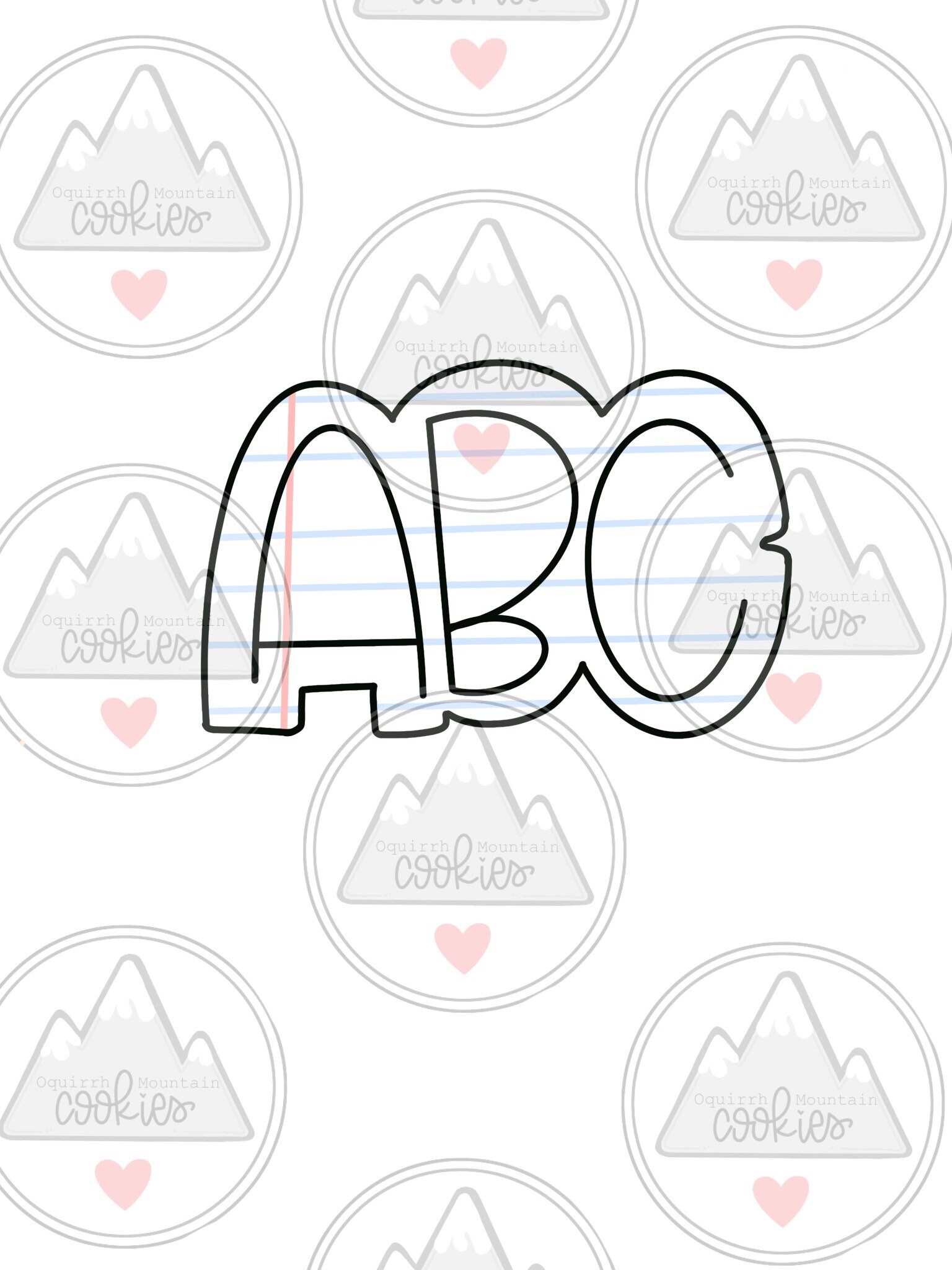 Abc Cookie Cutter - Etsy