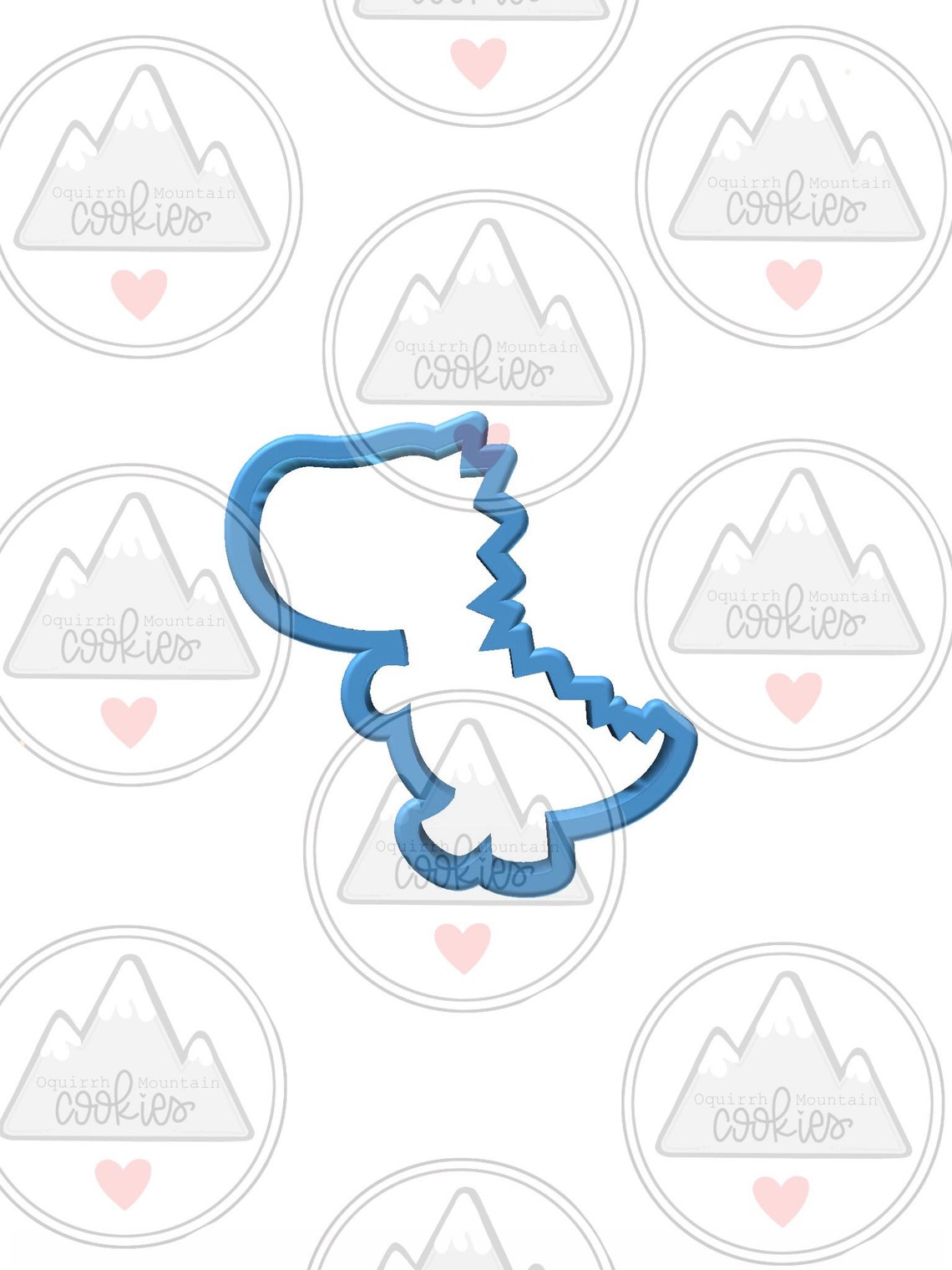 T Rex Dinosaur Cookie Cutter | Etsy