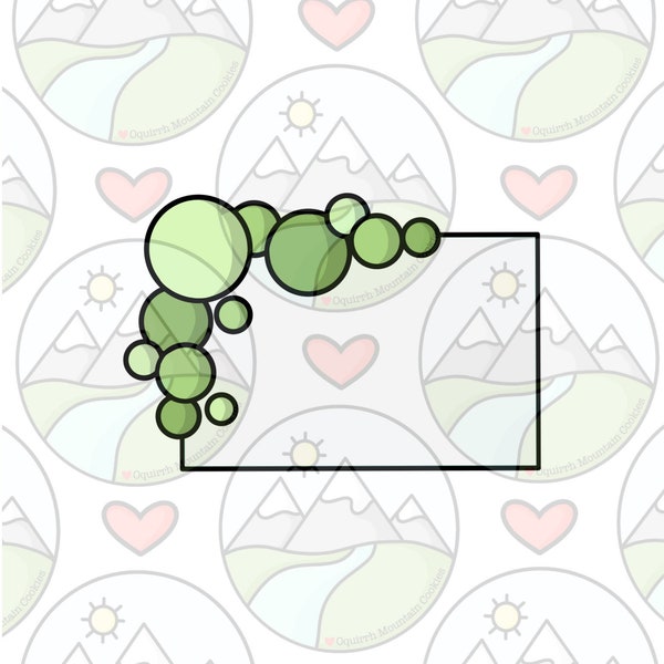 Rectangle Balloon Cookie Cutter - Etsy