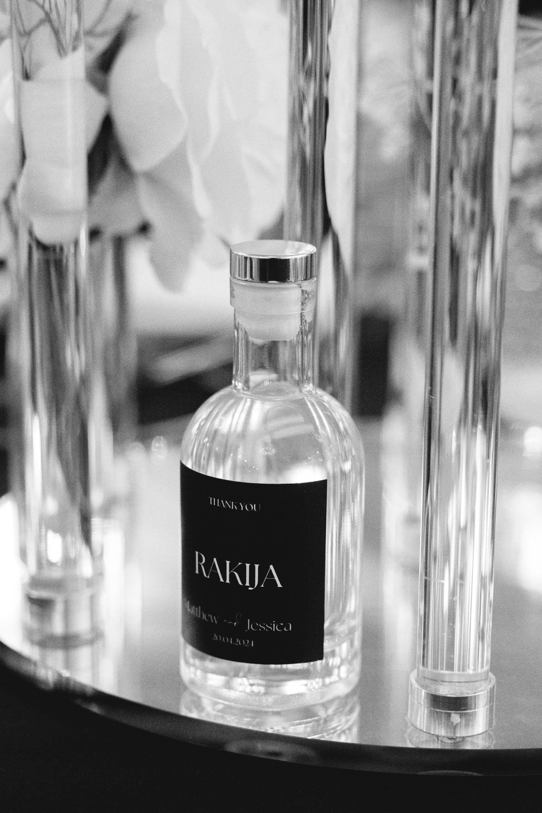 MIN ORDER 30 | 200ml Wedding & Event Bottle Favours | Fill Your Own ...