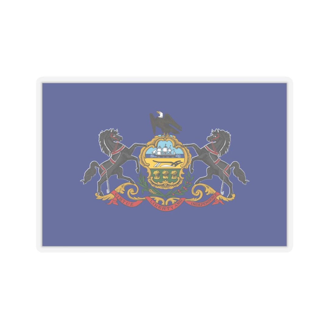 Pennsylvania Flag Sticker Several Sizes - Etsy