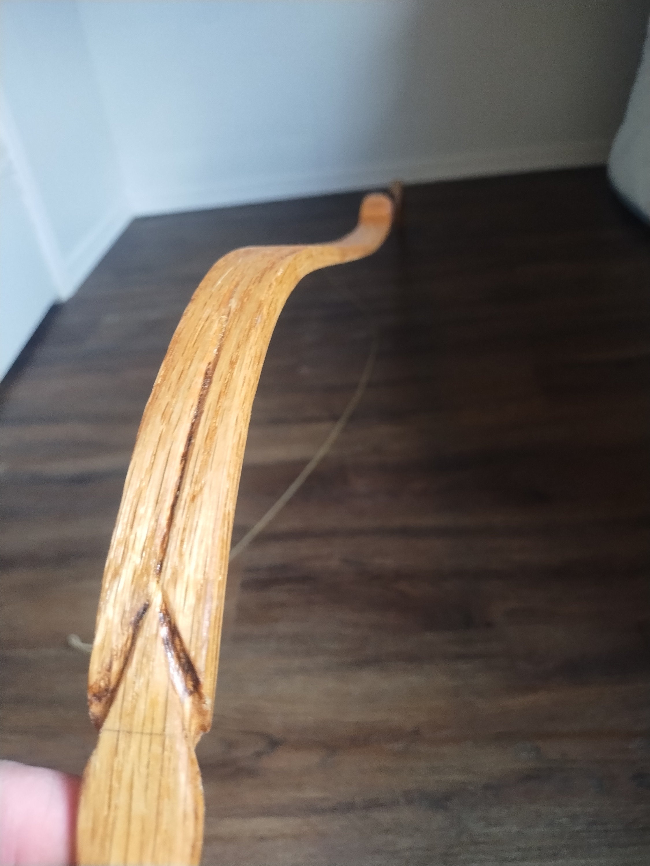 70" Oak Recurve Bow - Etsy