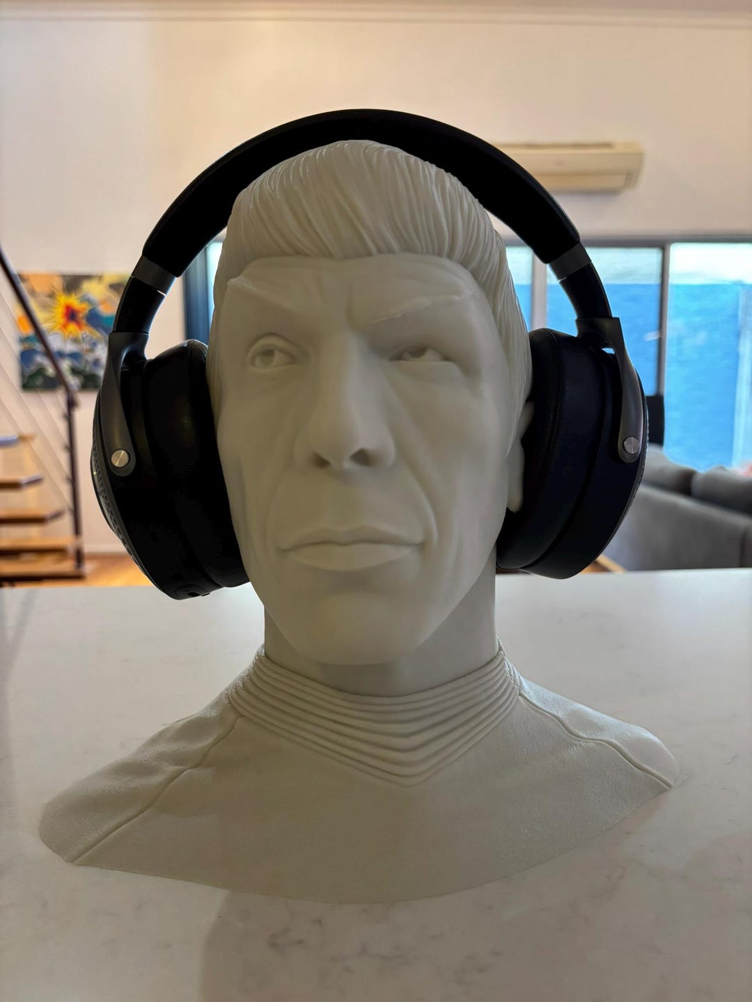 Mr Spock Bust/headphone Stand - Etsy