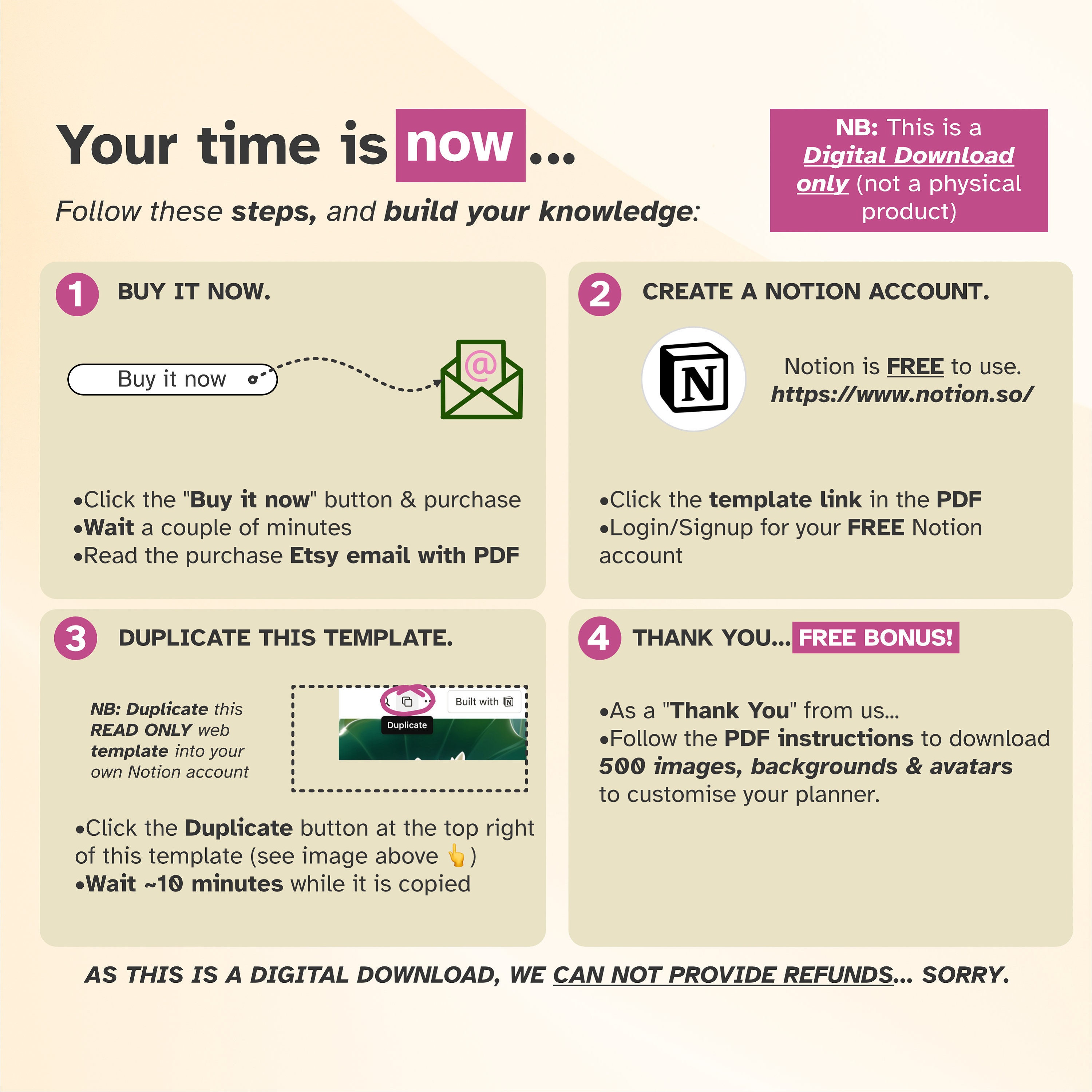 Notion Book Tracker: Notion Template Book Organizer & Notion Second ...