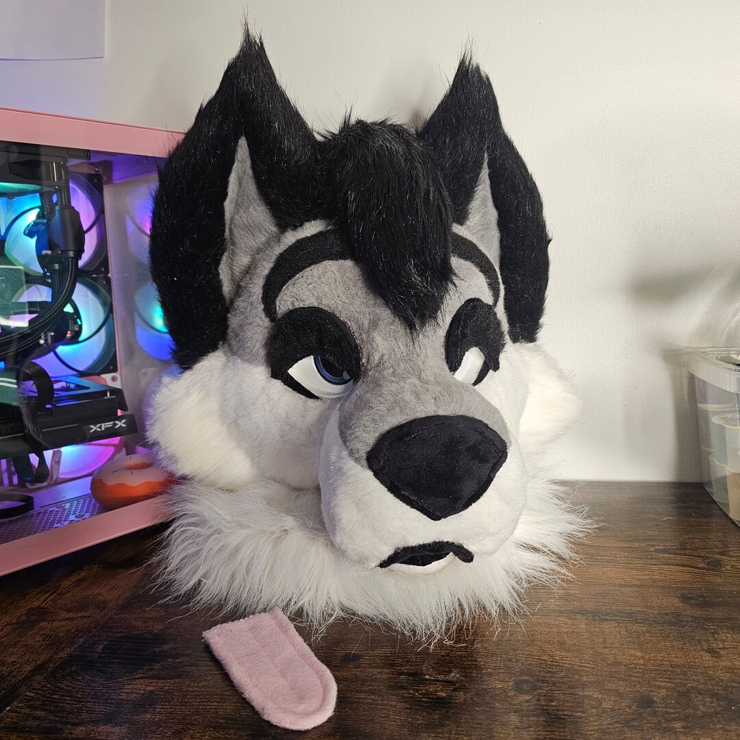 Wolf/dog Fursuit Head - Etsy Canada
