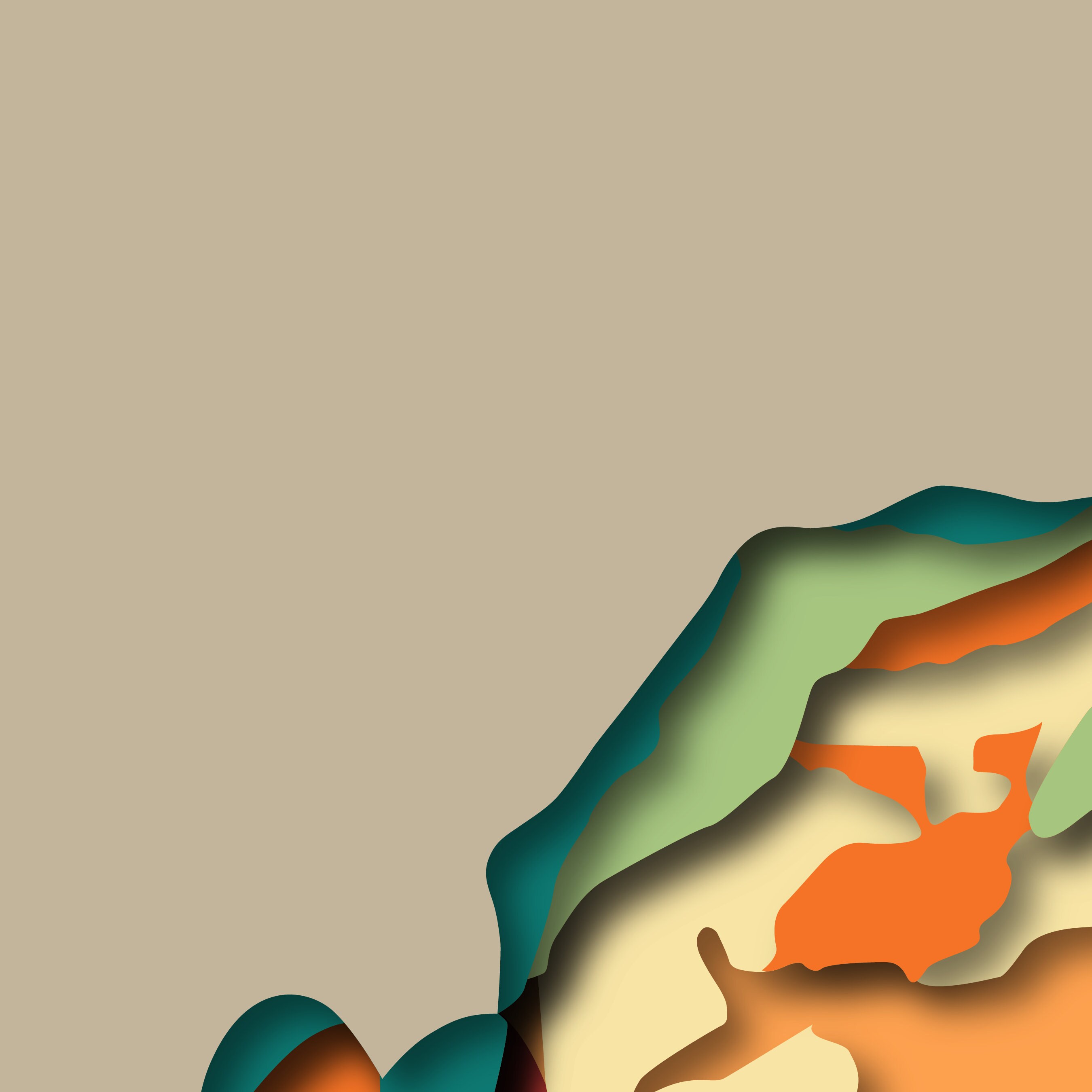 Frog Shadow Box SVG ,frog Svg ,frog Paper Cut ,frog Cardstock 3d Svg ...