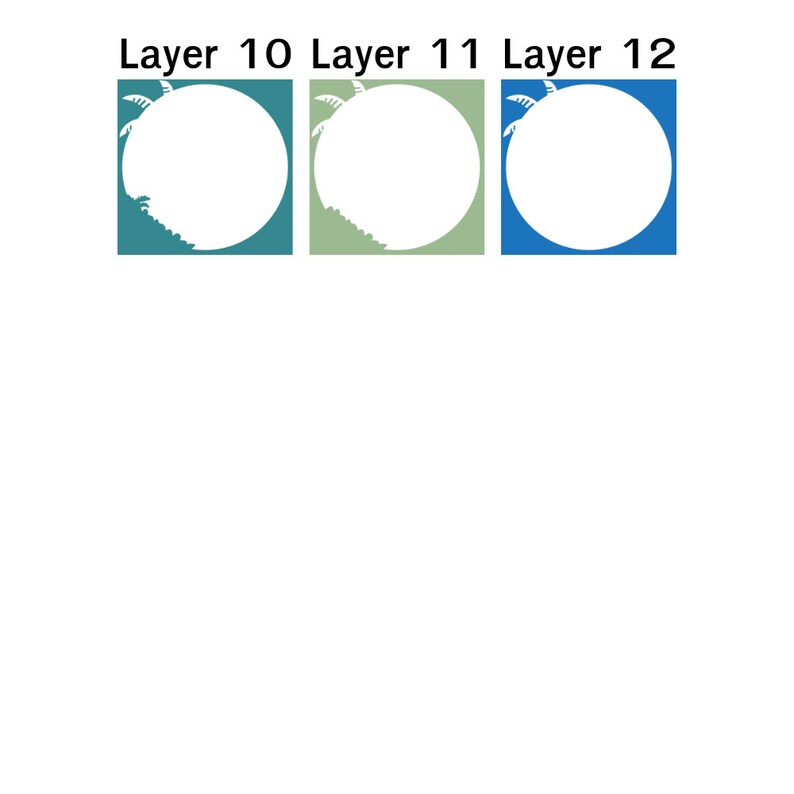 Beach Shadow Box Svg, Ocean Shadow Box Svg, Summer Shadow Box Svg, DIY ...