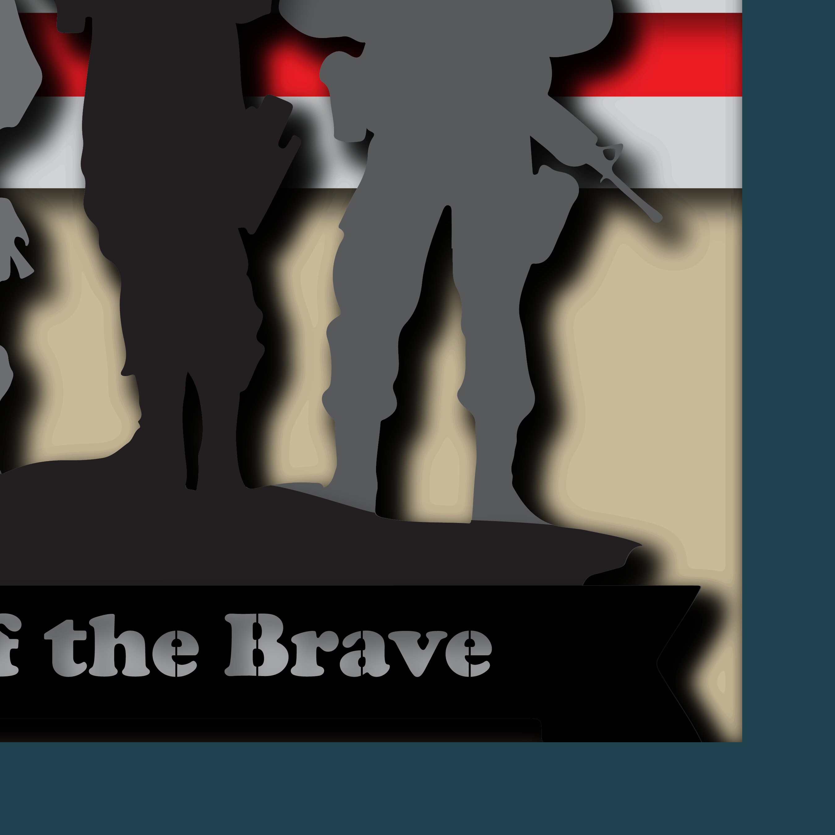 Veteran Shadow Box SVG, Military Shadow Box, Patriotic Layered Paper ...