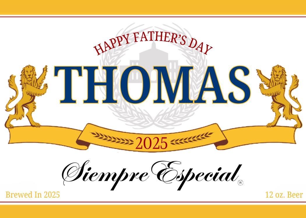 Custom Modelo Beer Label 12oz – Digital Download – Personalized Beer ...