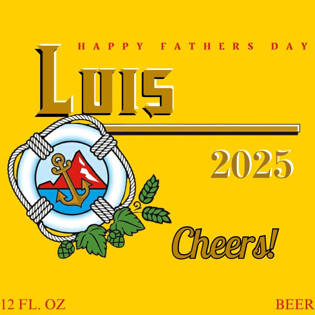 Pacifico Beer Label / Custom Beer Label / Digital Download / Fathers ...