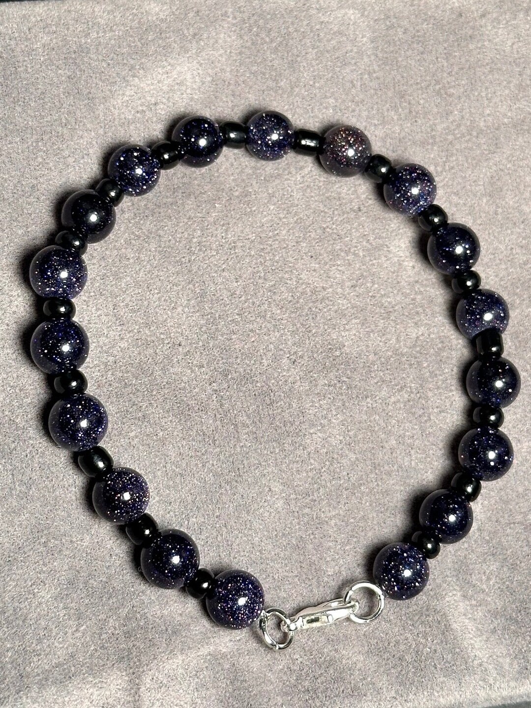 Dark Blue Starlight Glass - Etsy