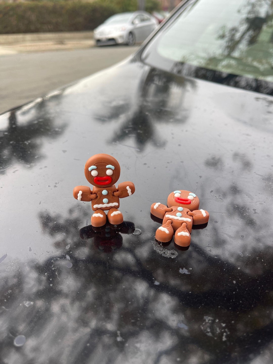 Mini Gingerbread Man | 3D Printed Articulated | Fidget | Holiday Decor ...