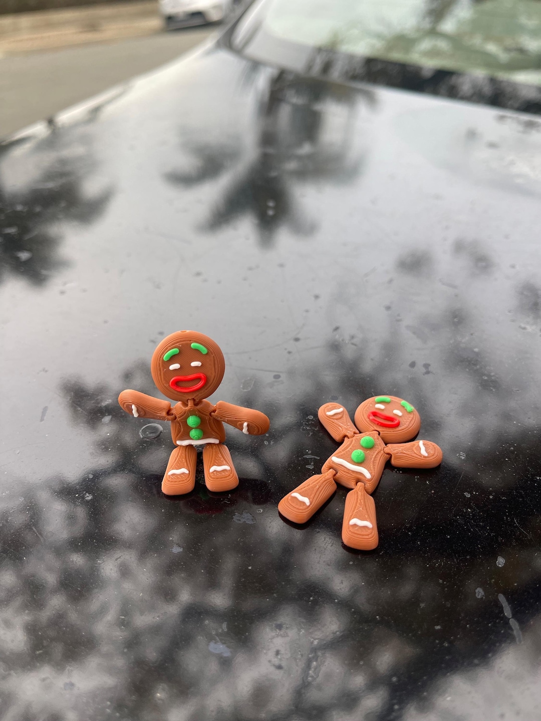 Skinny Gingerbread Man | 3D Printed Articulated | Fidget | Holiday ...