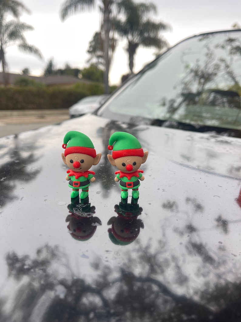Mini Elf | Articulated | Fidget | 3D Printed | Holiday | Christmas - Etsy