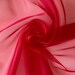 Red Organza Fabric by the Yard, Red Sparkle Crystal Organza Fabric, Red ...