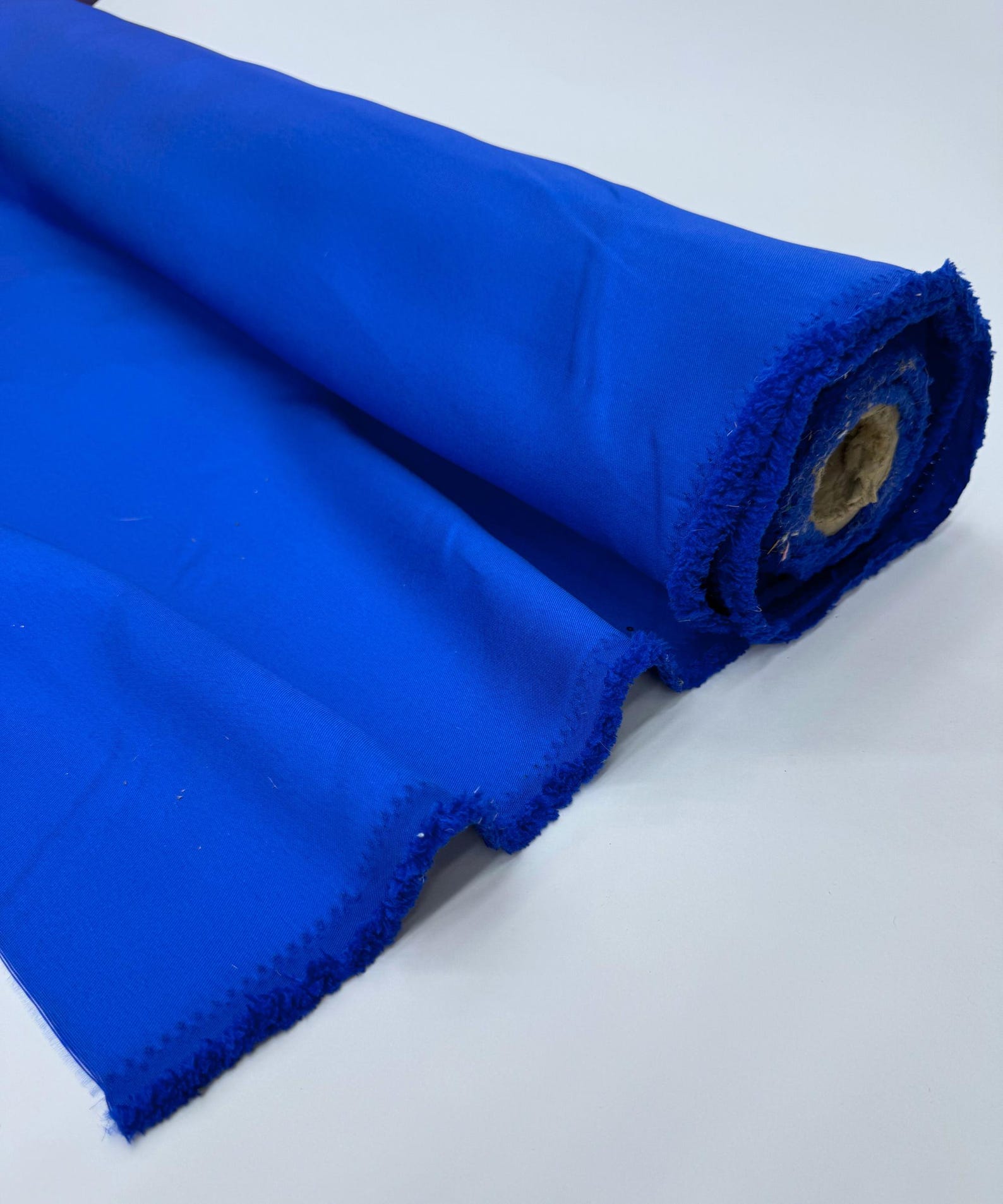 Premium Quality Royal Blue Mikado Satin Fabric, Satin Twill Fabric 60 ...