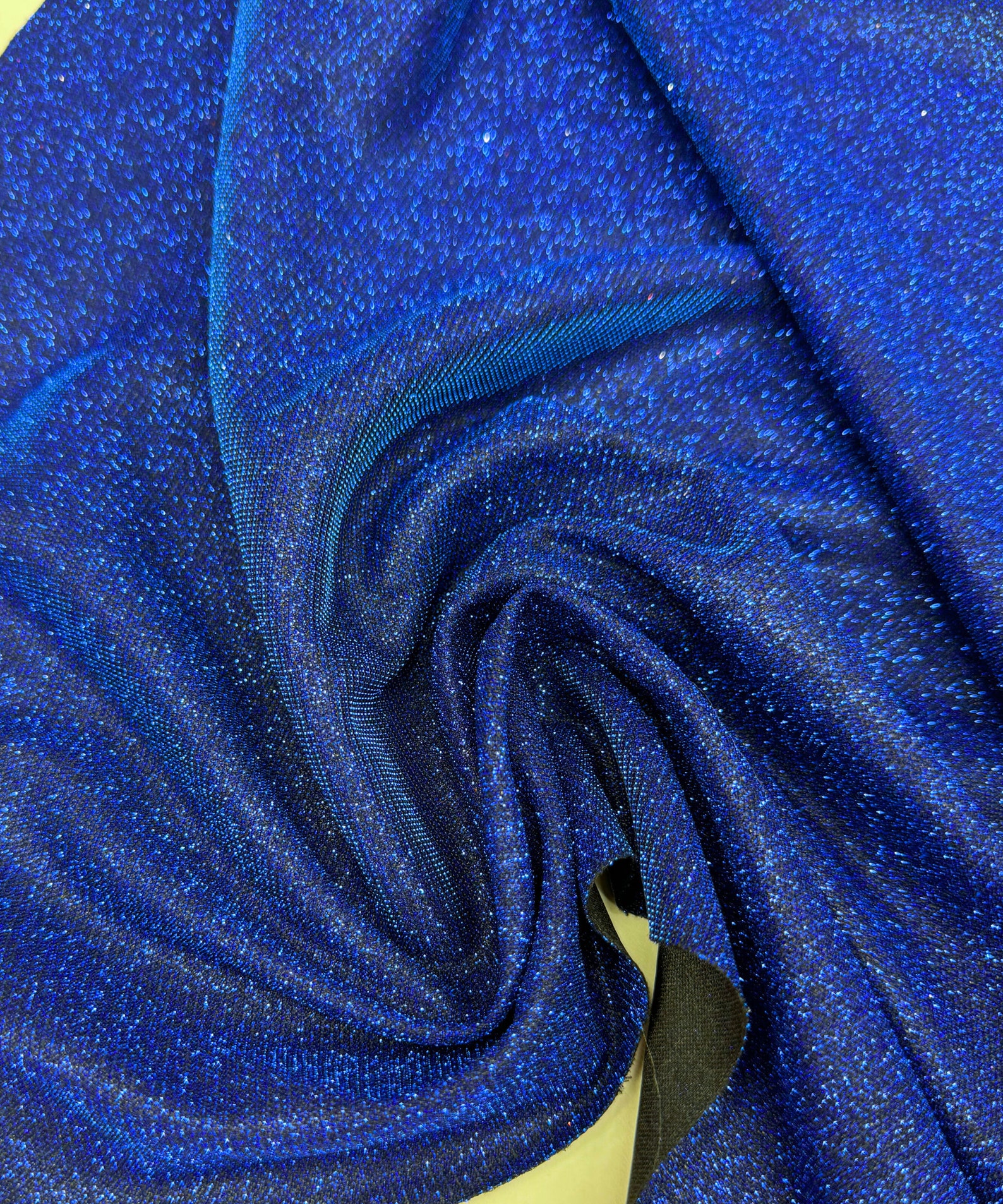 Royal Blue Lurex Glitter Fabric,blue Glitter Spandex Knit Fabric by the ...