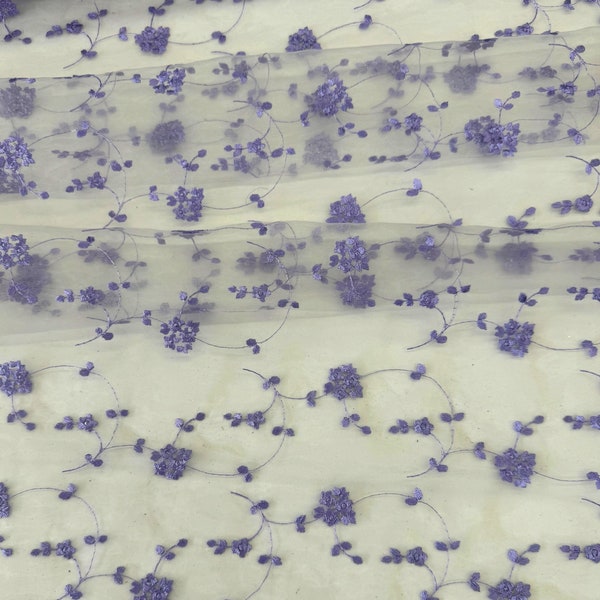 Embroidered Organza - Etsy