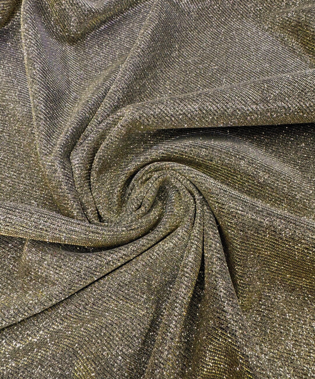 Gold Lurex Glitter Fabric, Gold Glitter Spandex Knit Fabric by the Yard ...
