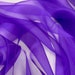 Purple Organza Fabric by the Yard, Purple Crystal Organza Fabric ...